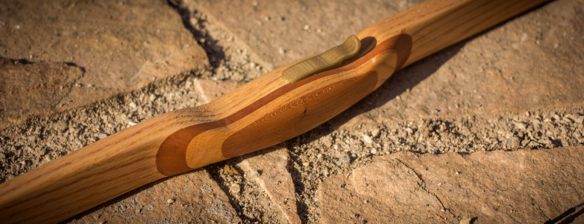 Paper Backed Red Oak Longbow (Bow 2)